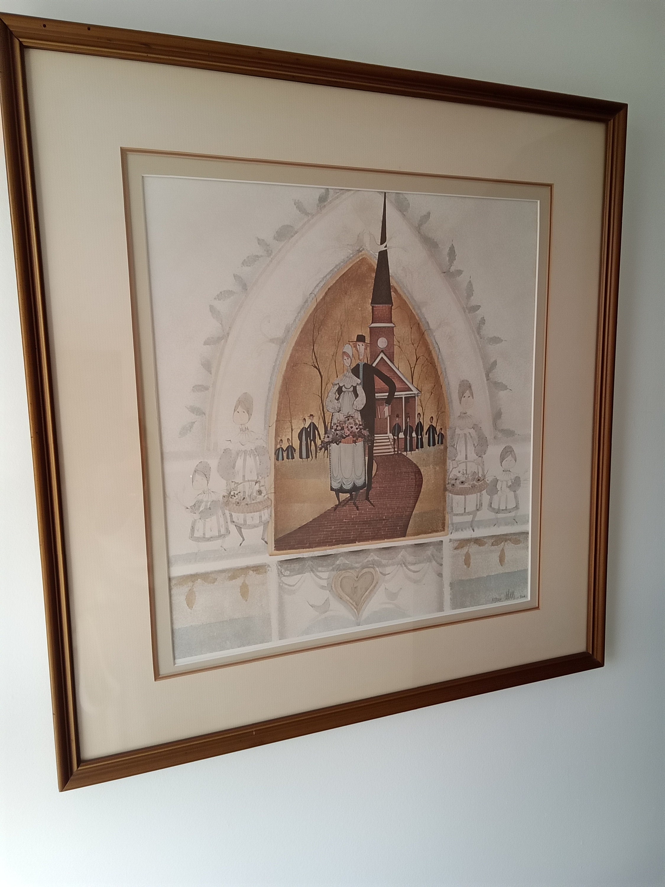 P Buckley Moss Signature Art Painting - Etsy