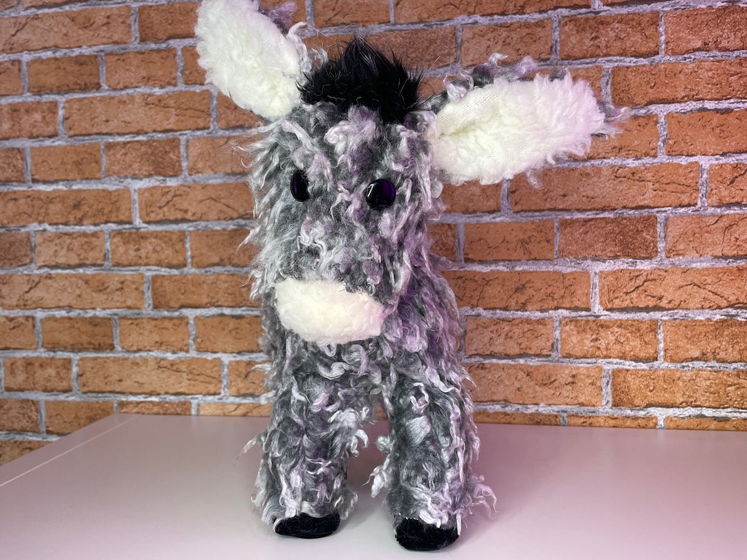 Adorable, Self-made Donkey, Stuffed With Organic Cotton - Etsy