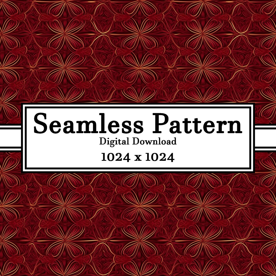 Abstract Red Pattern Digital Download Seamless Background Downloadable ...