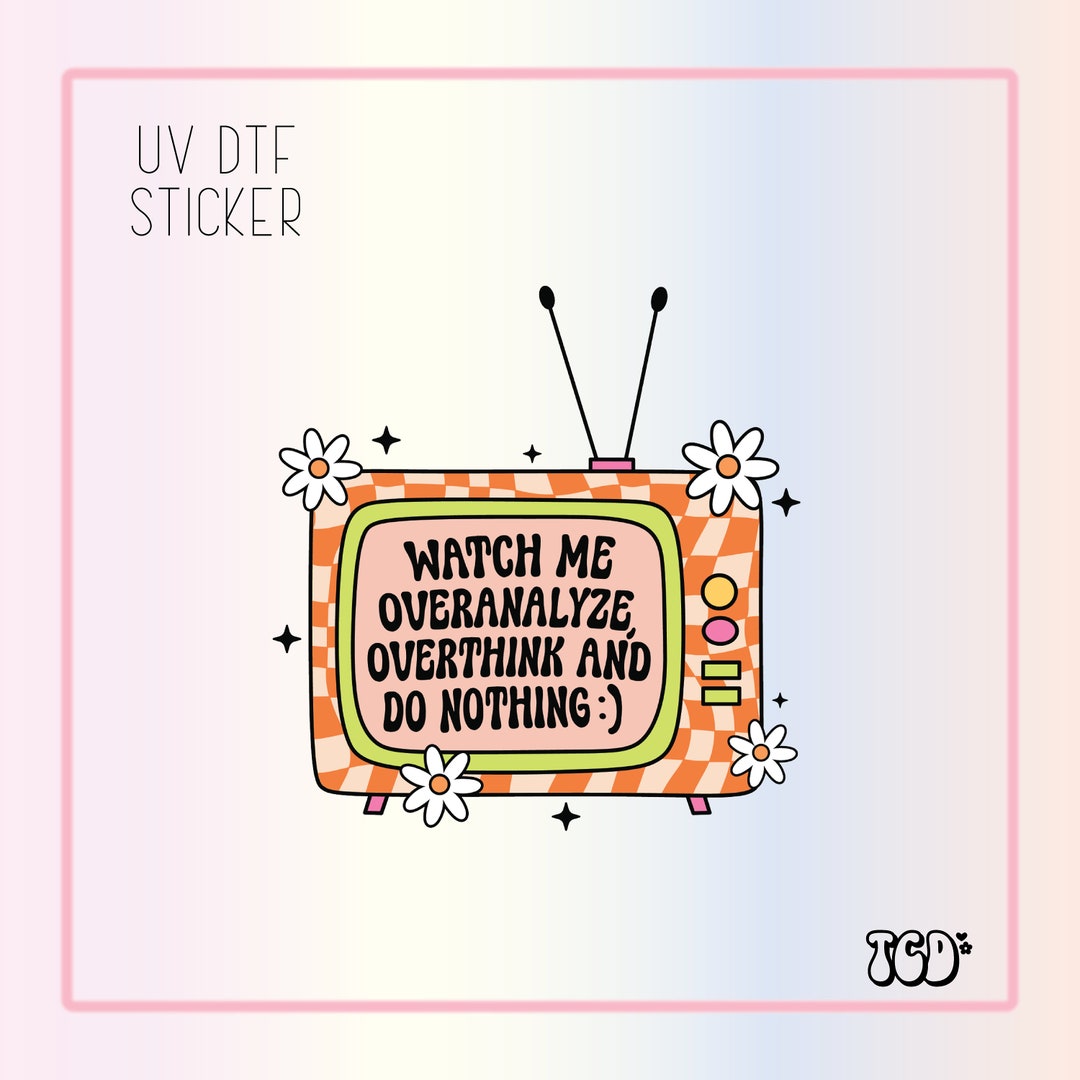 UVDTF Funny Sticker | UV Dtf Can Glass | Ready to Apply | Waterproof ...