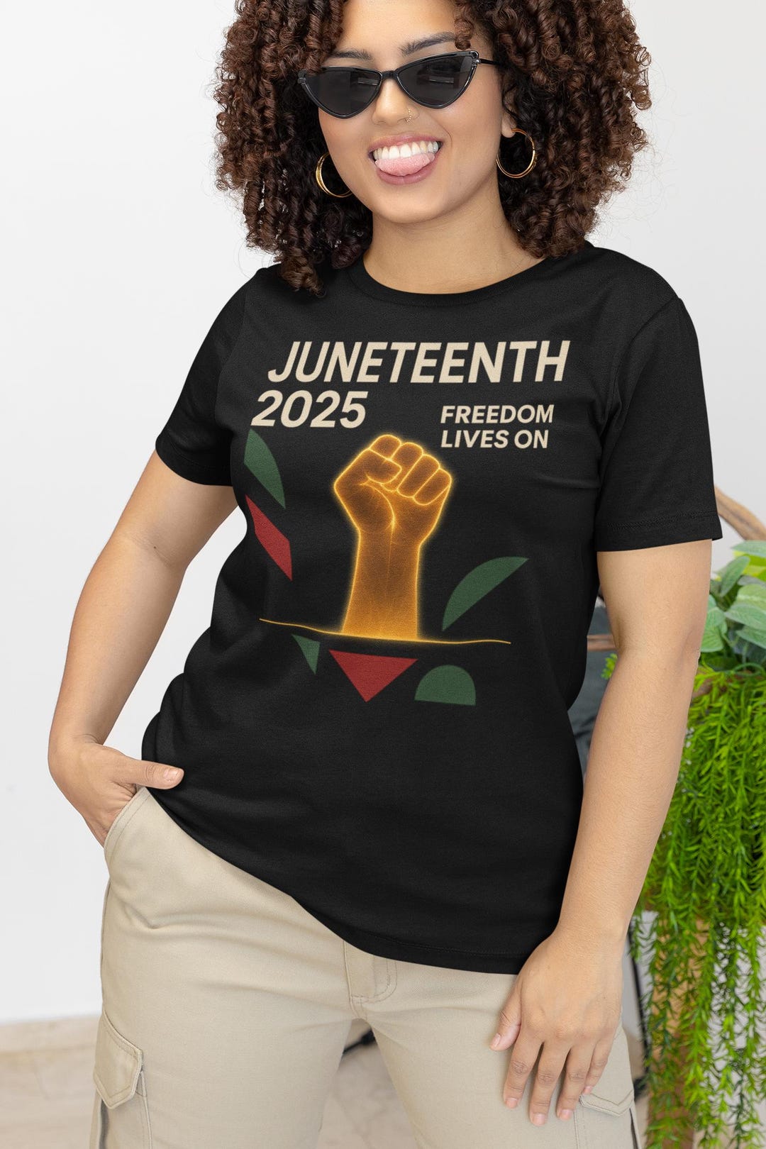 2025 Juneteenth Celebration Tee, Freedom Lives on Shirt, Unisex Jersey ...