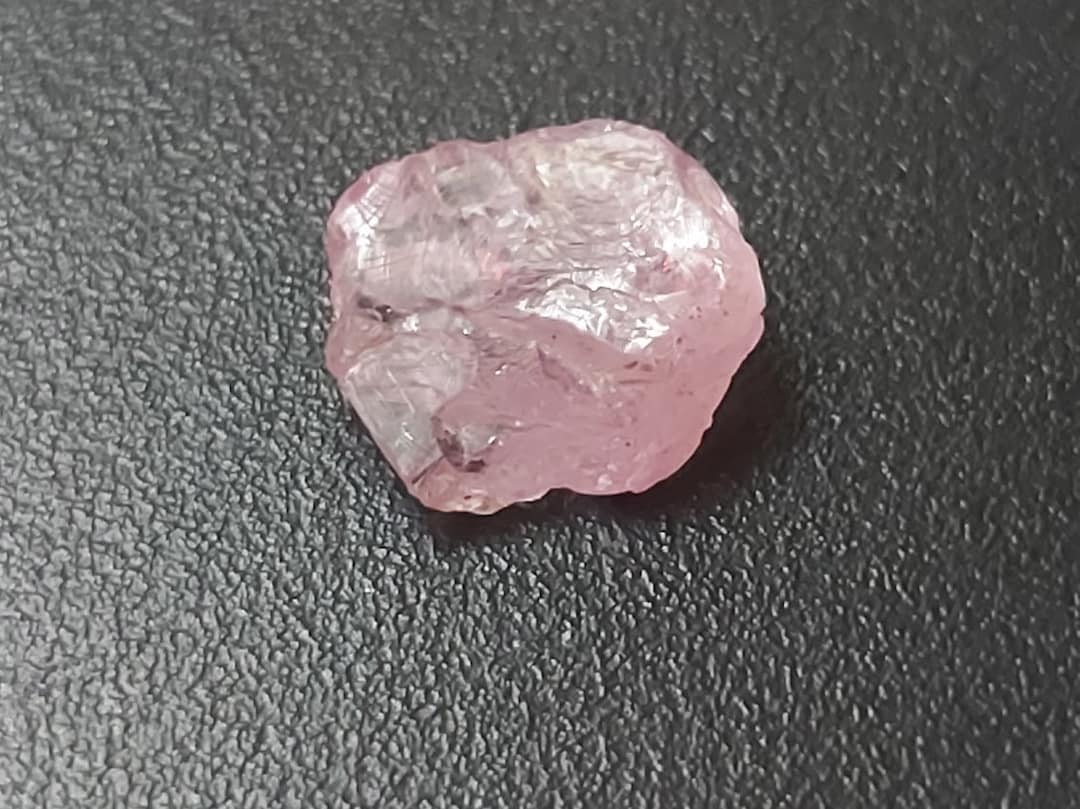 Natural Pink Spinel Rough Crystal Specimen, I, 7.8 Cts, 14.0 X 12.6 X 5 ...