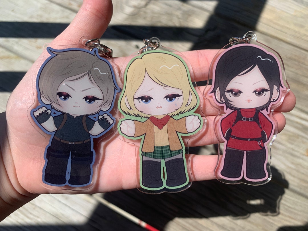 Resident Evil 4 Remake Characters - Acrylic Keychains - Etsy