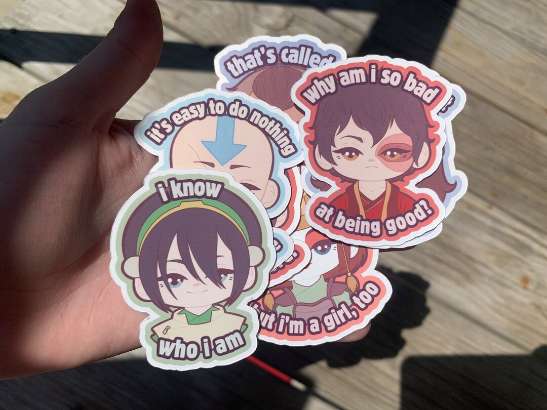 Atla Team Avatar + Azula Stickers - Etsy