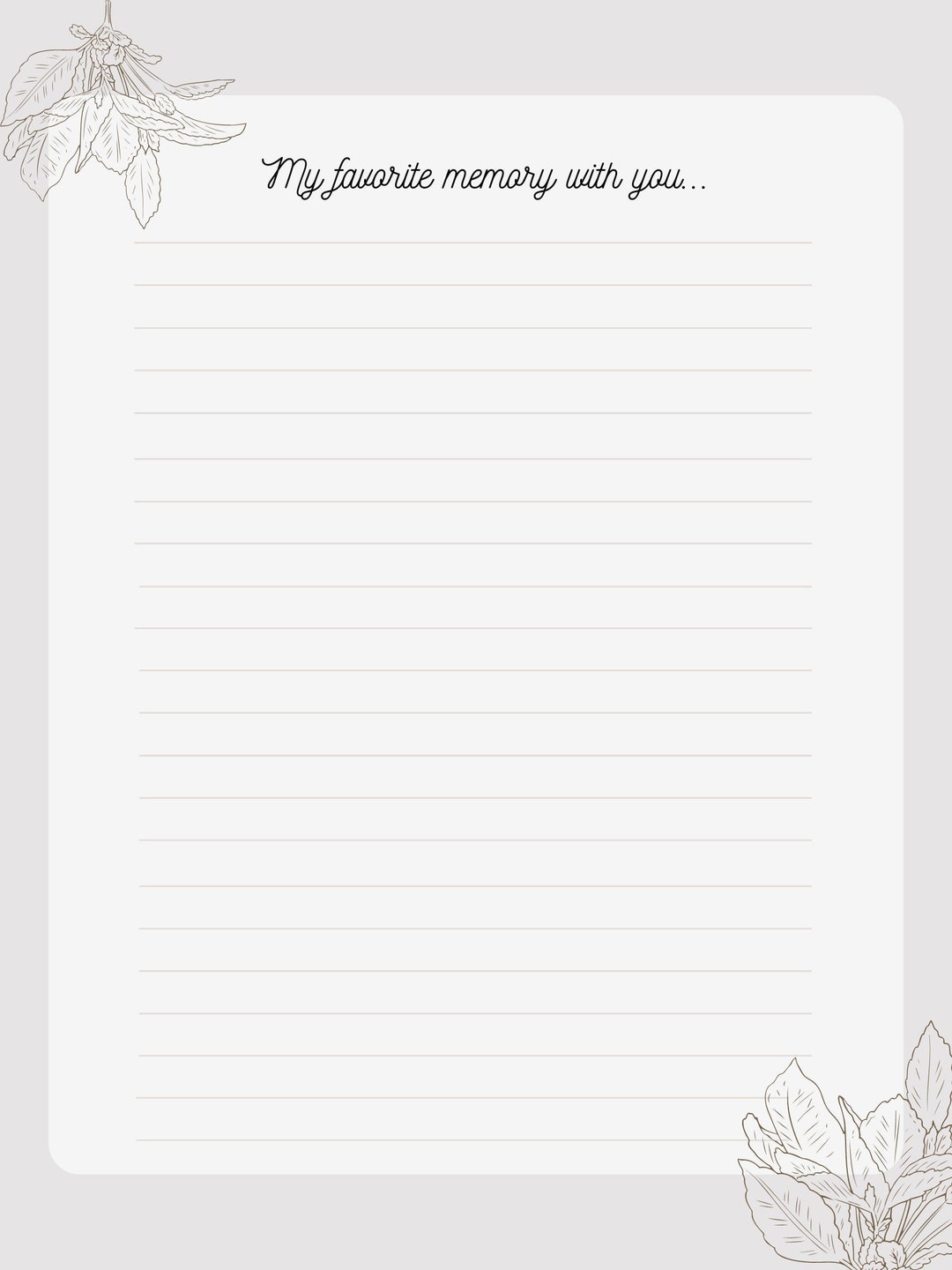 Dear Military, A Letter Idea for Your Loved One With A Custom Template ...