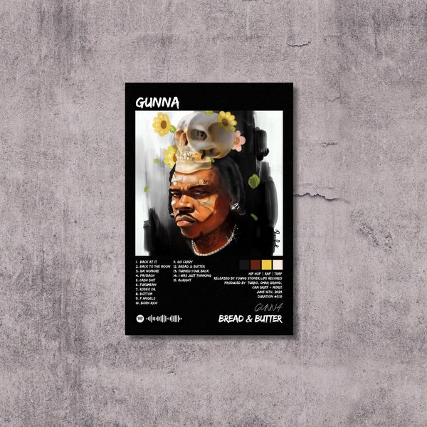 Album Cover Posters Gunna - Etsy