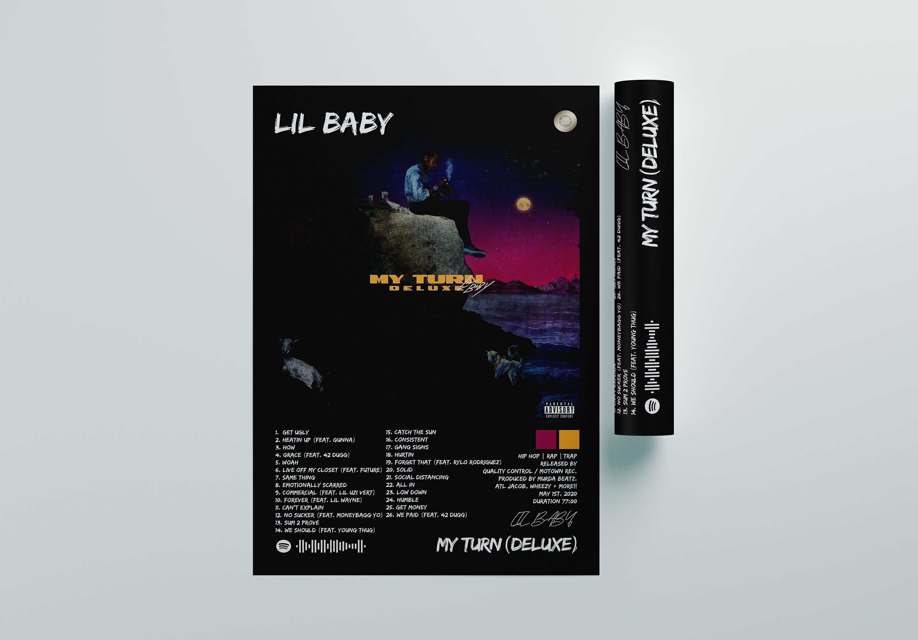 Lil Baby | My Turn | Lil Baby Posters | Album Cover Poster | Album ...