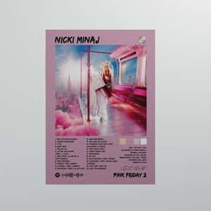 Nicki Minaj | "pink Friday 2" | Nicki Minaj Poster | Album Cover Poster ...