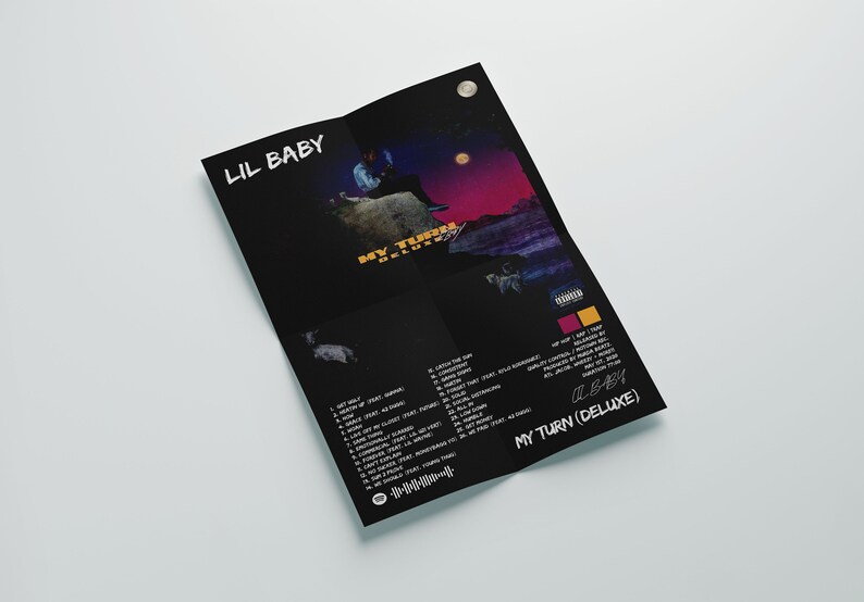 Lil Baby | My Turn | Lil Baby Posters | Album Cover Poster | Album ...