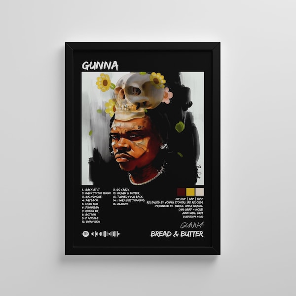 Gunna Album Cover Poster - Etsy