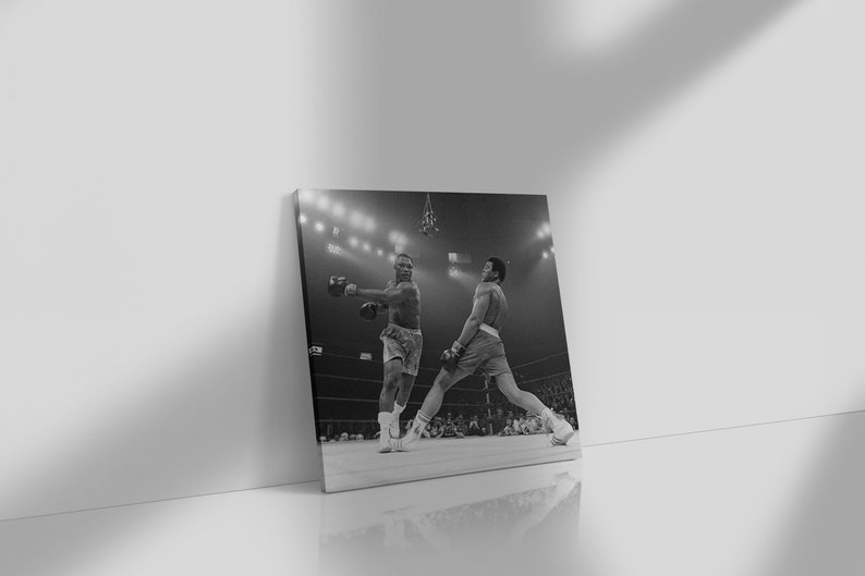 Boxing Poster | "ali" | Art Collection | Canvas Poster Art | Iconic ...