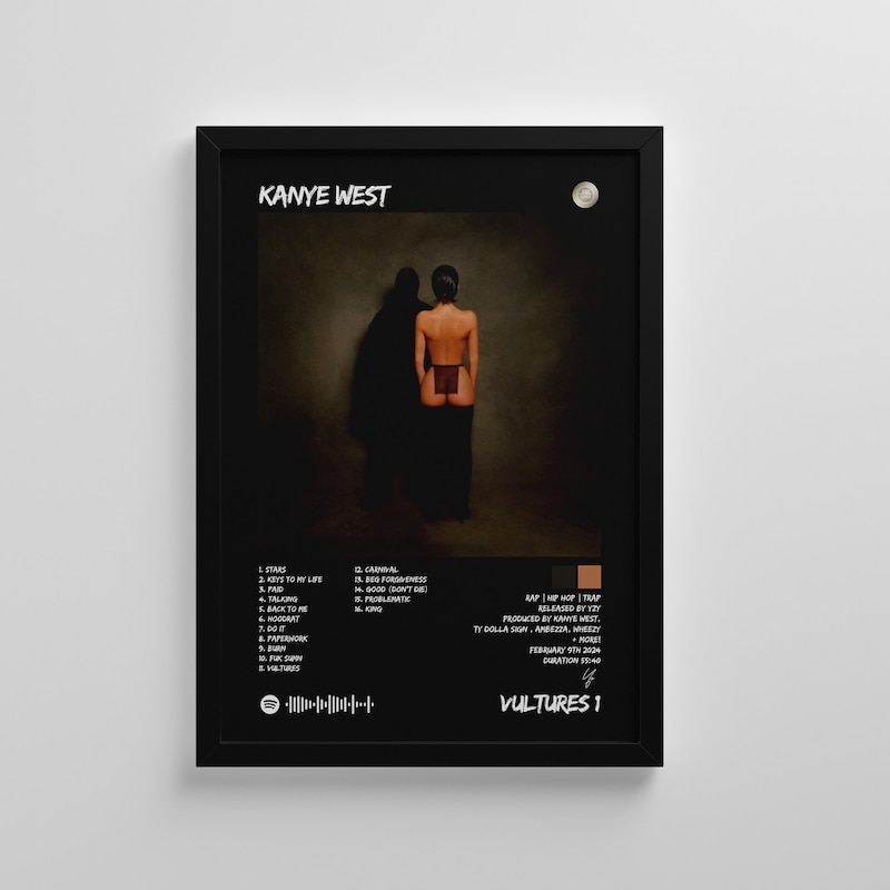 Kanye West Vultures - Etsy