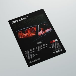 Tory Lanez | "playboy" | Tory Lanez Posters | Album Cover Poster ...