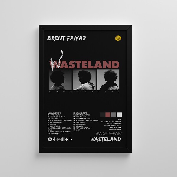 Brent Faiyaz Poster - Etsy UK