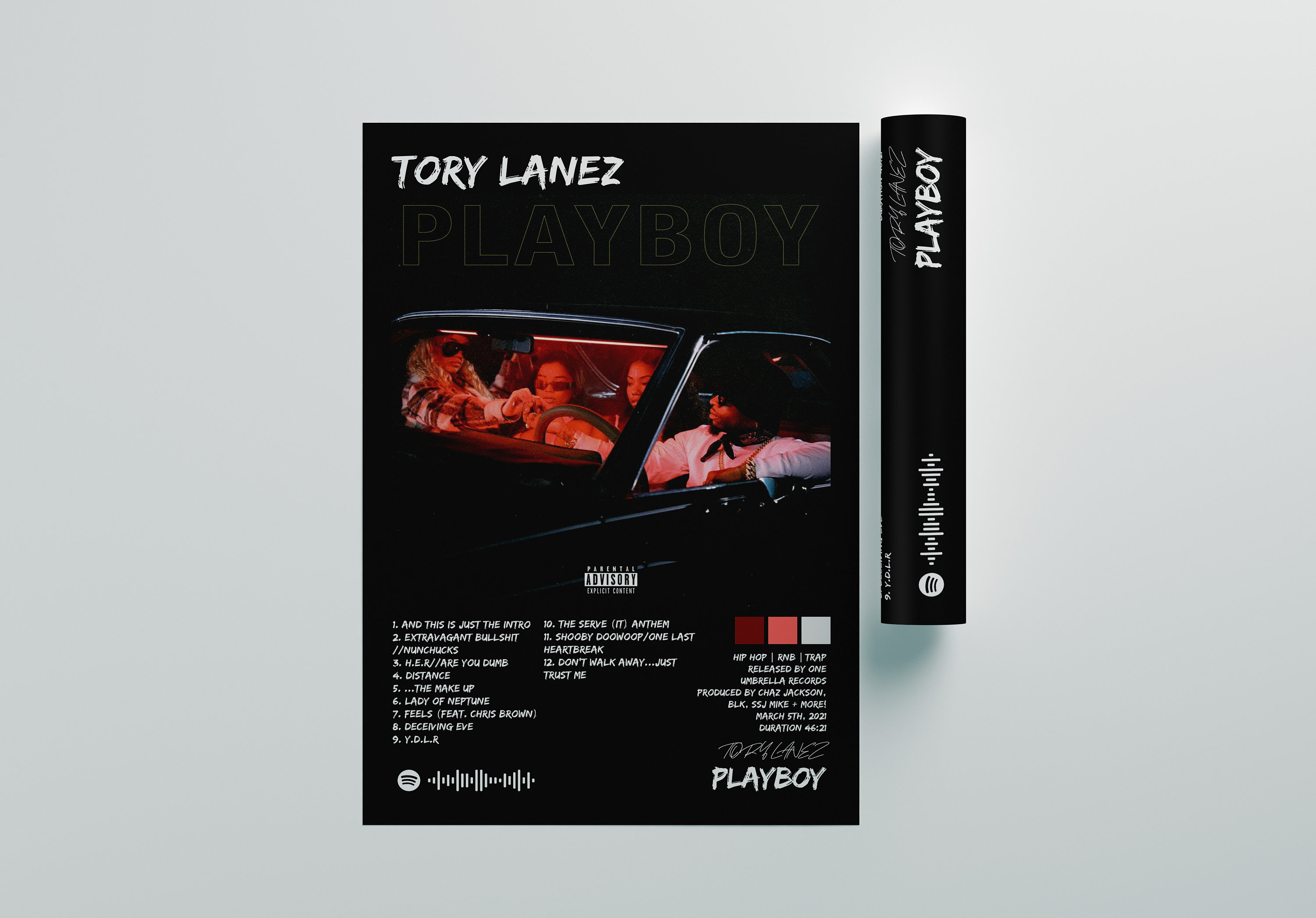 Tory Lanez | "playboy" | Tory Lanez Posters | Album Cover Poster ...