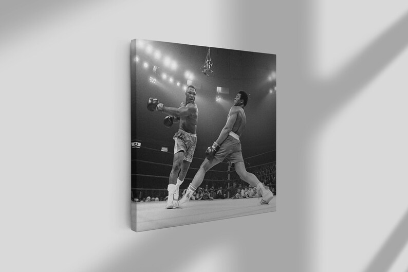 Boxing Poster | "ali" | Art Collection | Canvas Poster Art | Iconic ...