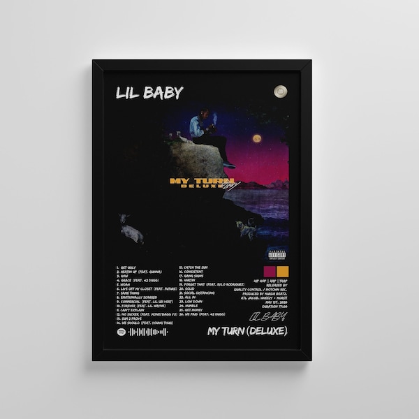 Album Cover Posters Lil Baby - Etsy