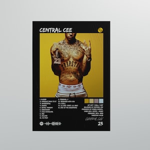 Central Cee | "23" | Central Cee Poster | Album Cover Poster | Album ...