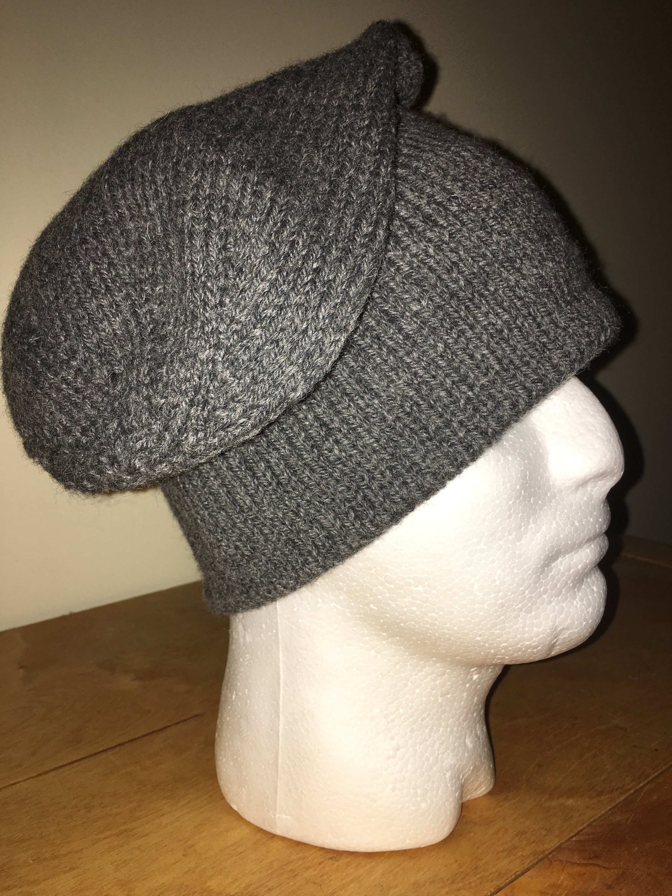 Hand-knit Double-layer Voyageur Toque / Machault Cap - Etsy
