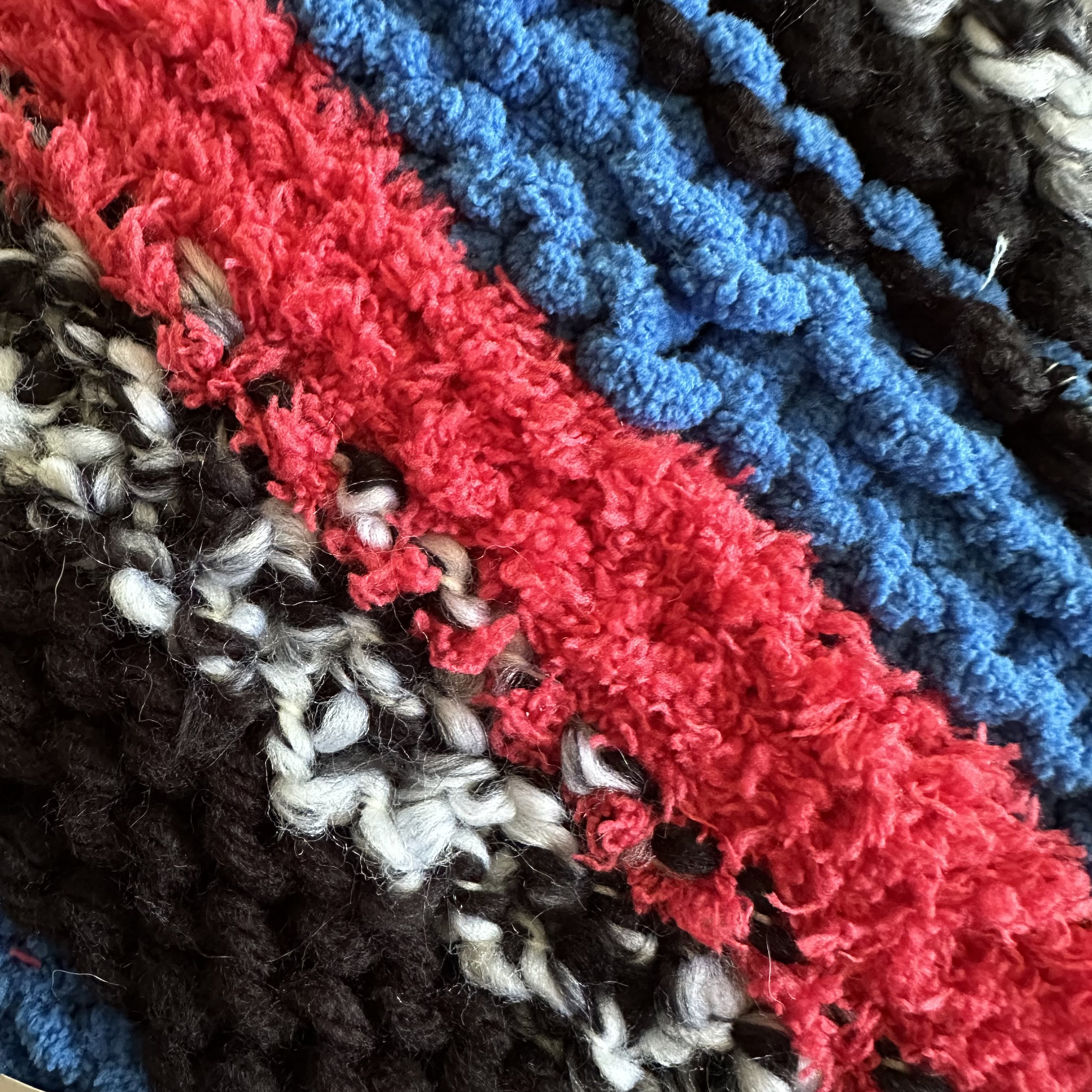 Hand-knit Baby Blanket (multi-texture) - Etsy