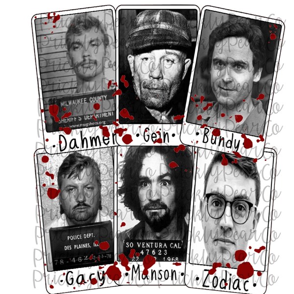 Serial Killers Png - Etsy