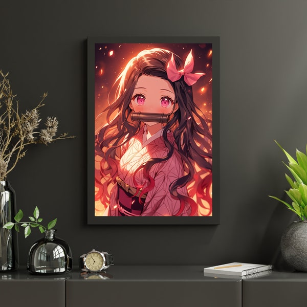 Nezuko Kamado Print - Etsy