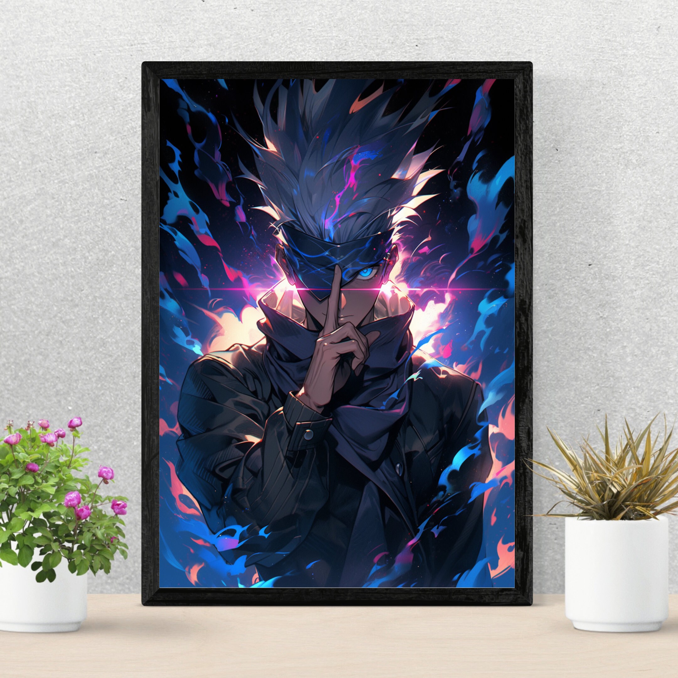 Gojo, Gojo PNG, Gojo Satoru Art, Domain Expansion JJK, Jujutsu Kaisen ...