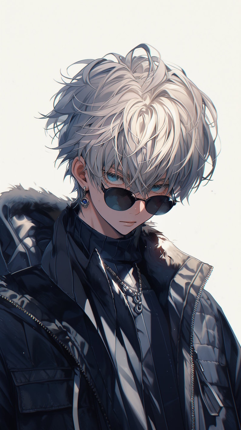 Gojo Gojo PNG Arte Gojo Satoru Expansión de Dominio JJK - Etsy México