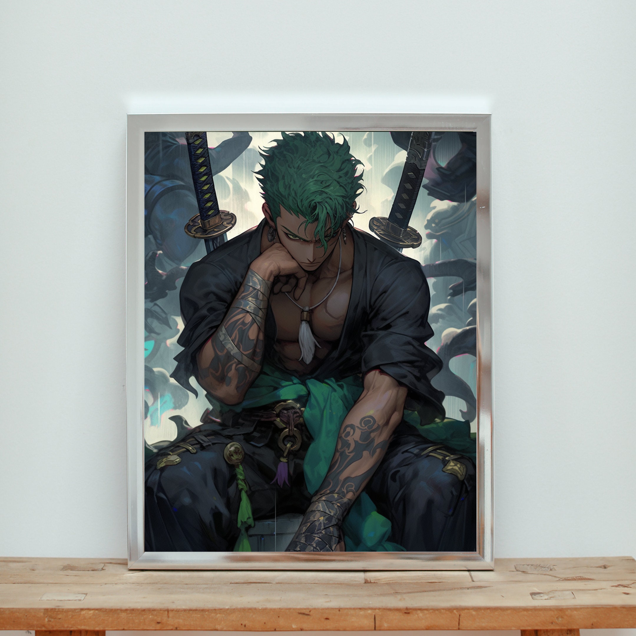 Zoro Zoro PNG Zoro 4K PNG Roronoa Zoro Art One Piece Anime - Etsy México