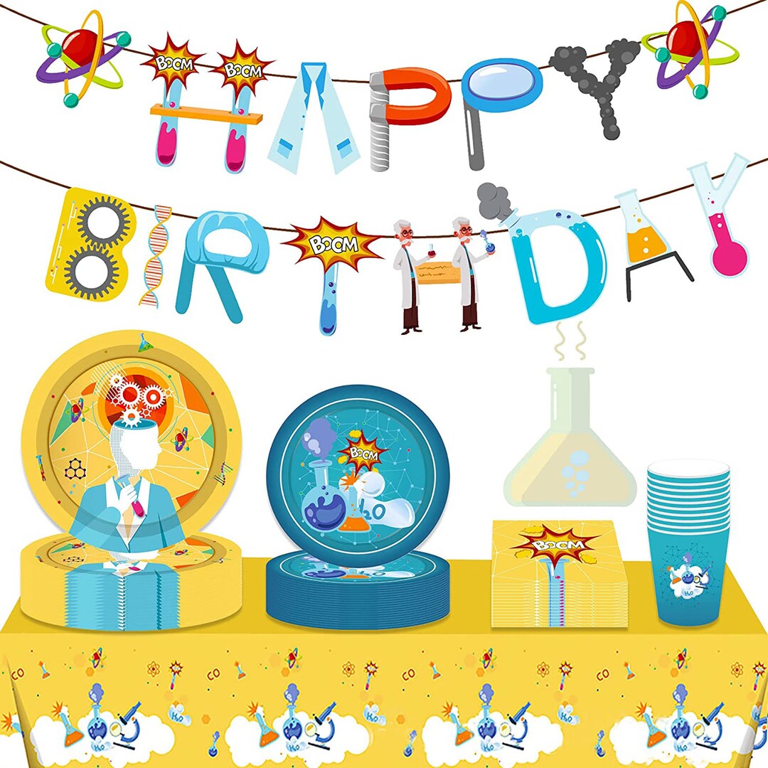 Science Party Decorations, Science Birthday Decorations, Chemistry ...