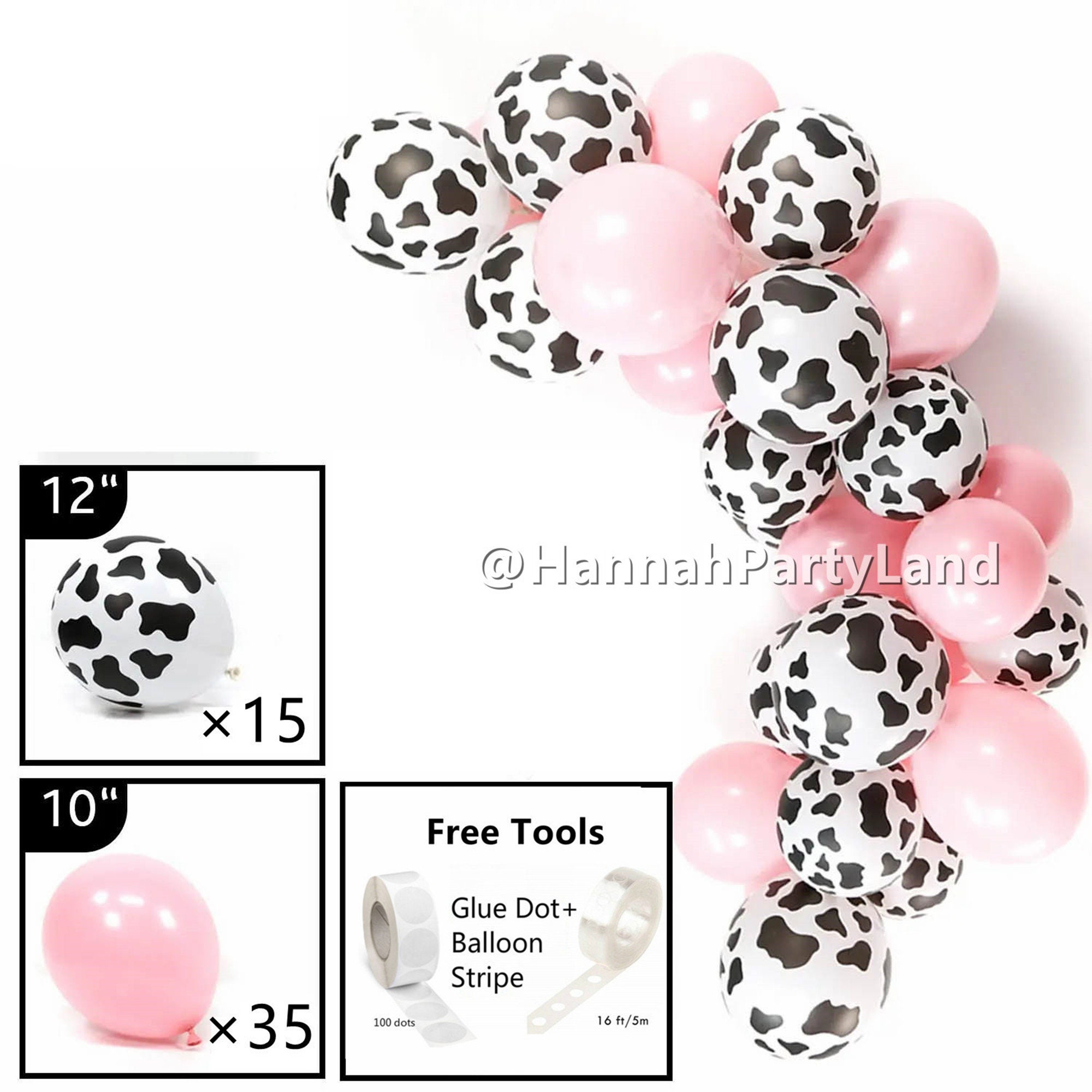 Cow Balloons Arch Kit Farm Animal Cow Kids 1st 2nd 3rd Birthday Party ...