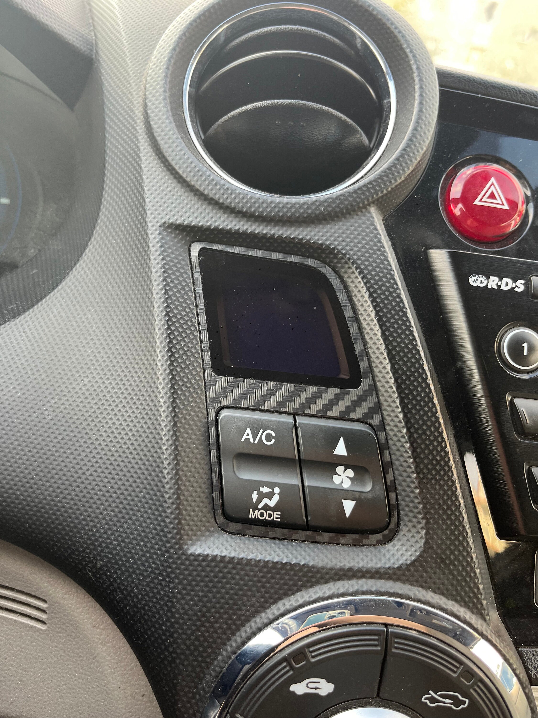 Climate Control Carbon 3D Cover for Honda Insight 2009-2014 - Etsy