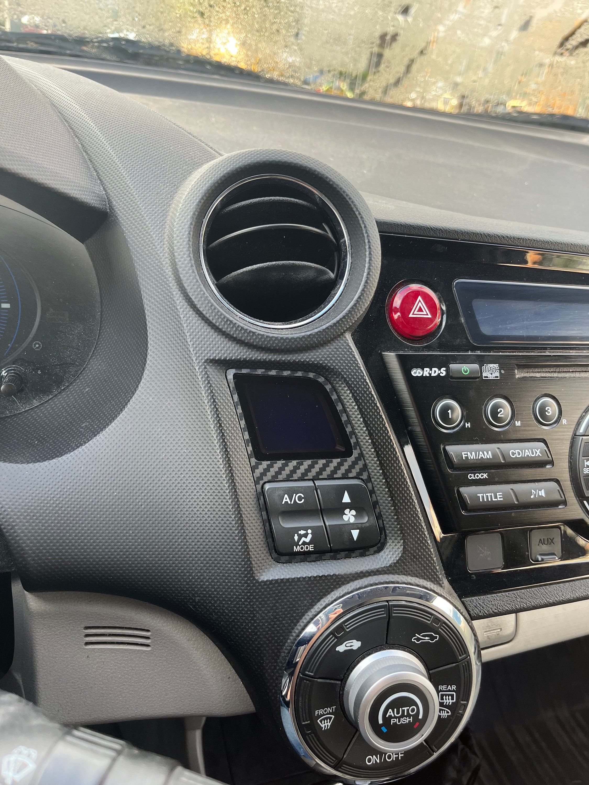 Climate Control Carbon 3D Cover for Honda Insight 2009-2014 - Etsy