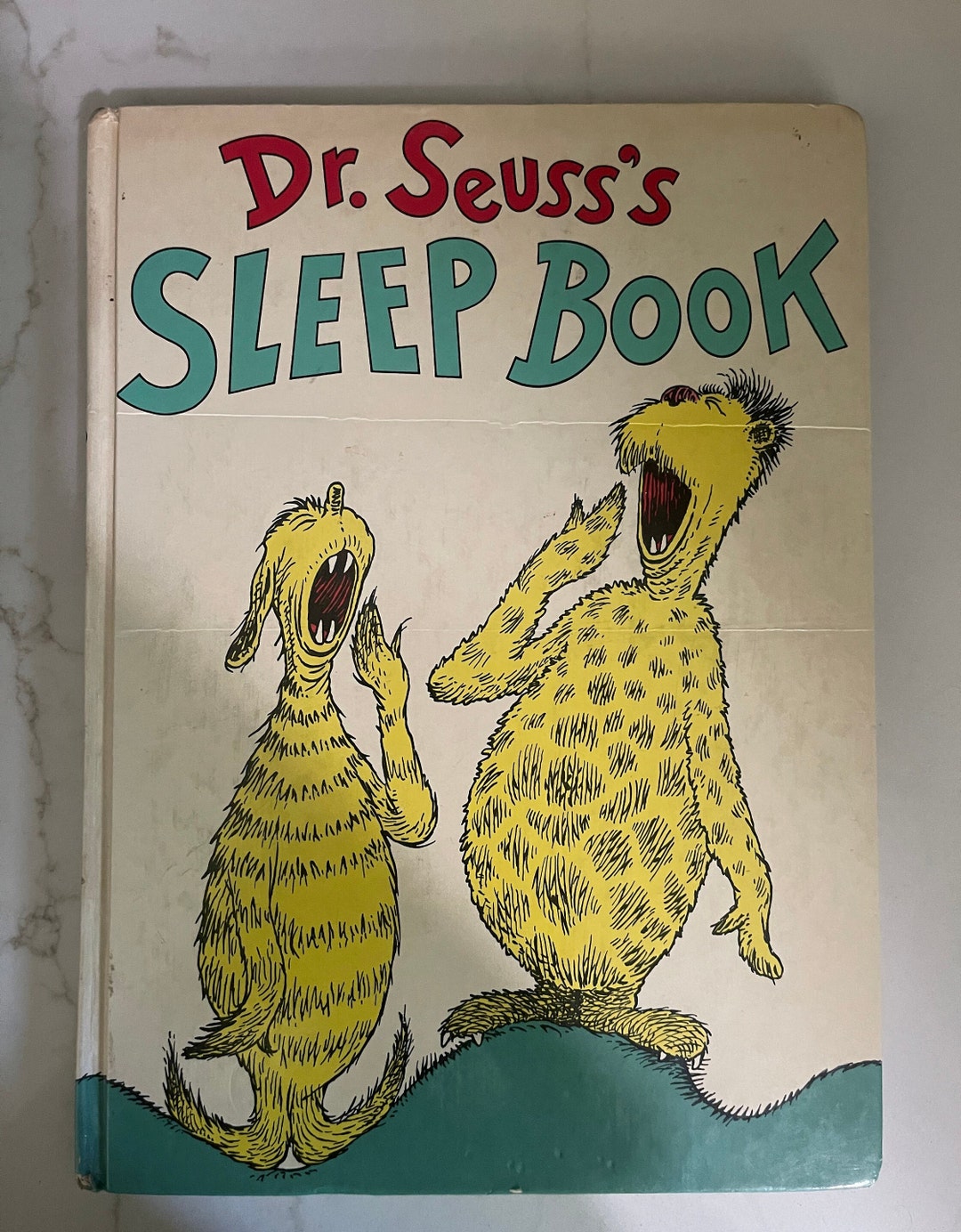 Dr Seuss - Sleep Book - 1962 Early Printing - Large Format Hardcover ...