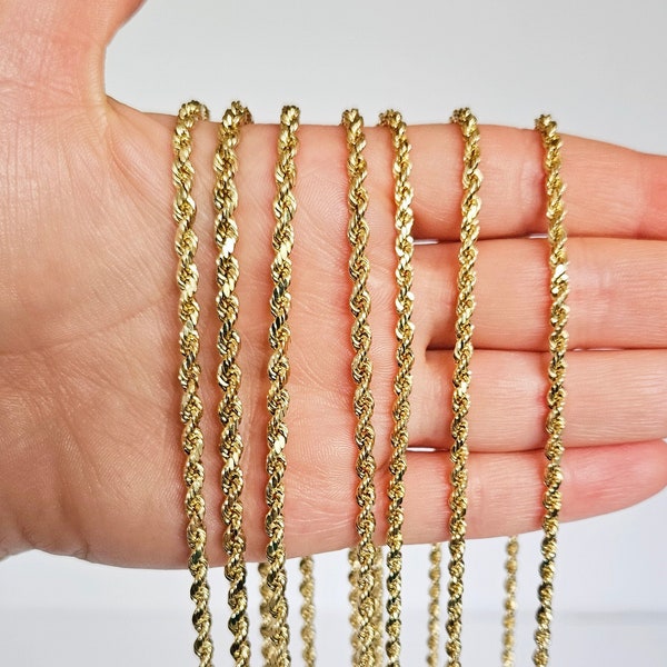10k Gold Chain - Etsy