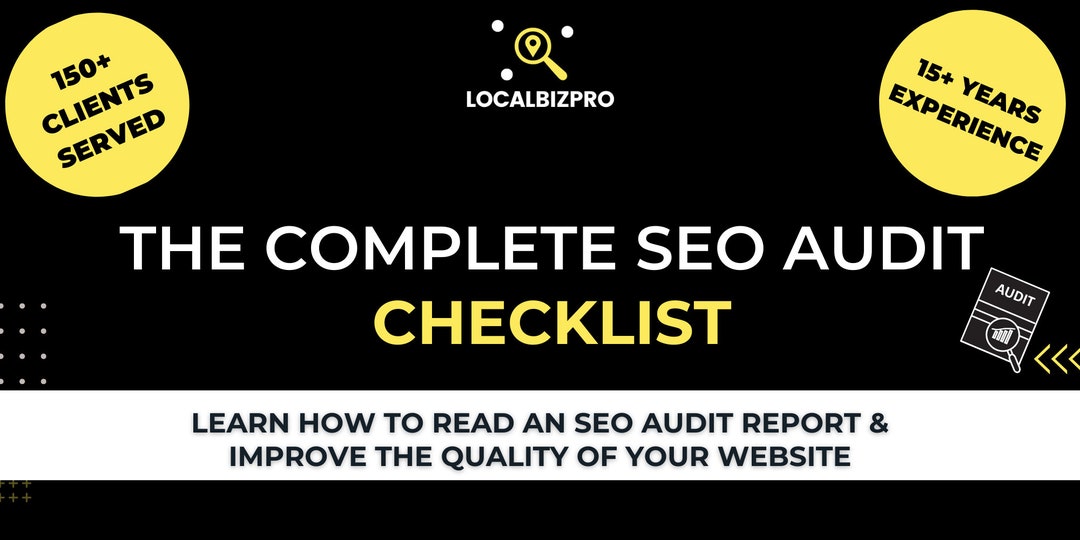SEO Audit Checklist, SEO Checklist, Rank on Google, SEO Guide, Seo Help ...