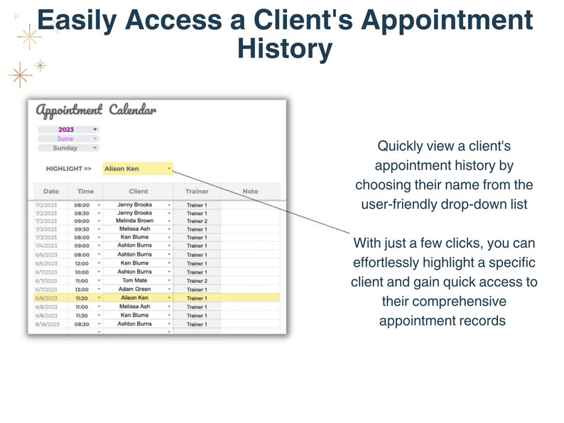 Personal Trainer Client Tracker Spreadsheet, Customer Intake Form ...
