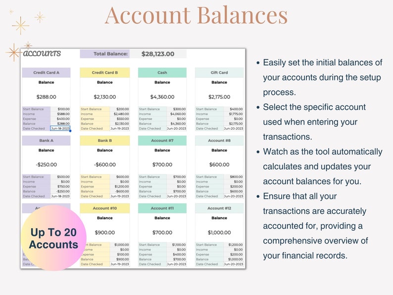 Beauty Salon Bookkeeping Spreadsheet Google Sheets Template Simple ...