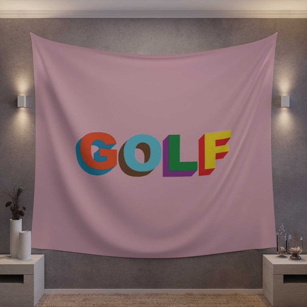 Tyler the Creator Pink Golf Wang High Fashion Tapestry Cool - Etsy