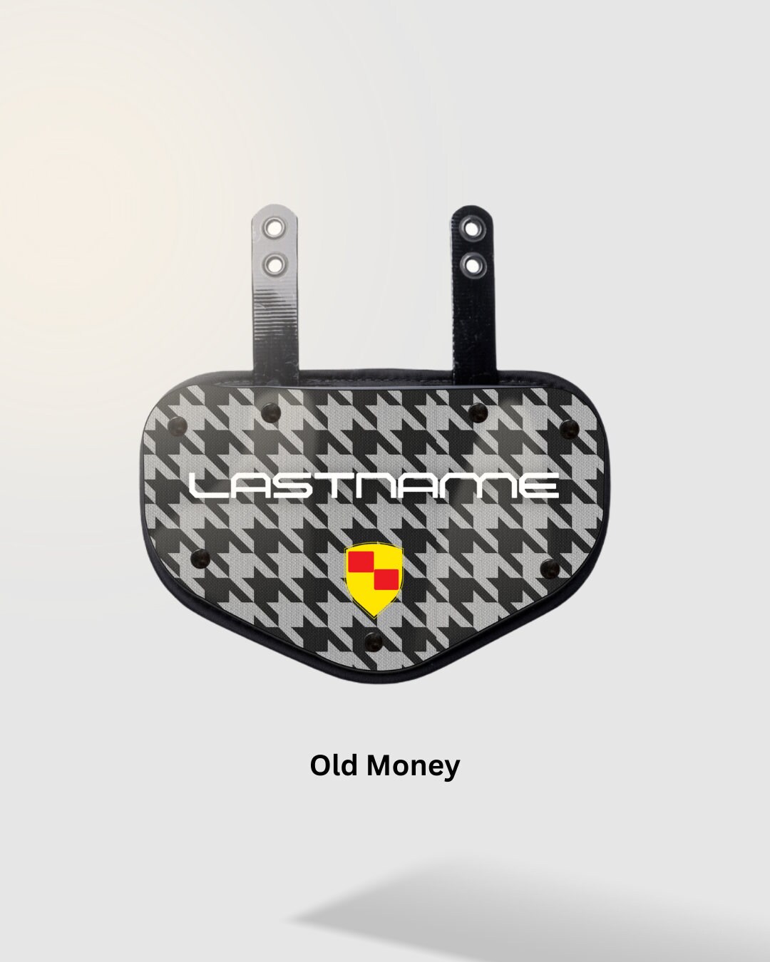 Football Back Plate Back Plate Decal plate Not Included - Etsy