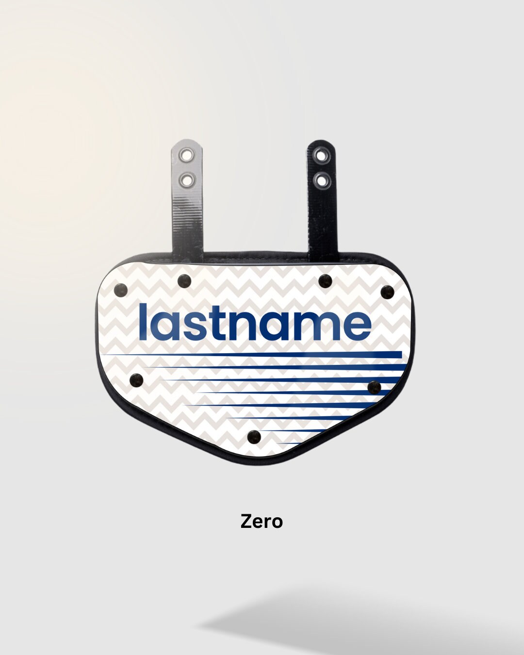 Football Back Plate Back Plate Decal plate Not Included - Etsy