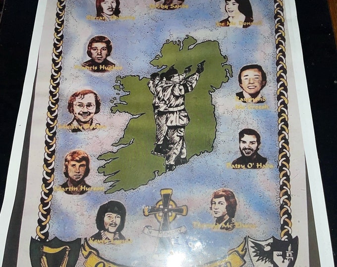 Rare-original Print Anniversary 20th Anniversary of Long Kesh H Block ...