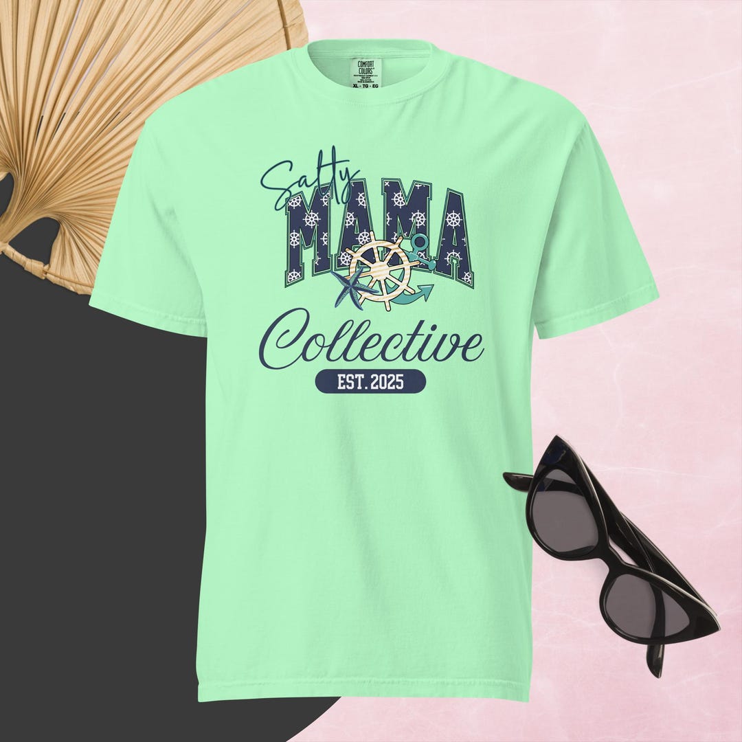 Custom Year Salty Mama Collective Shirt in Nine Comfort Colors®, Custom ...