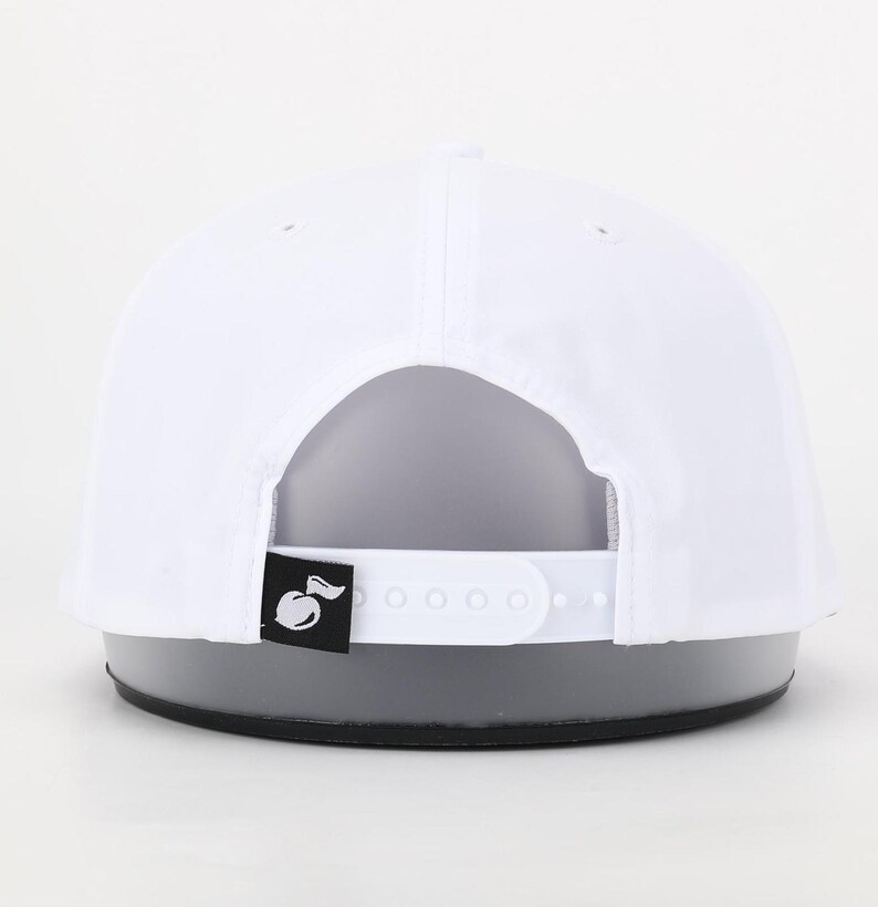 Georgia Rope Golf Hat Athens White Embroidered State Outline UGA ...