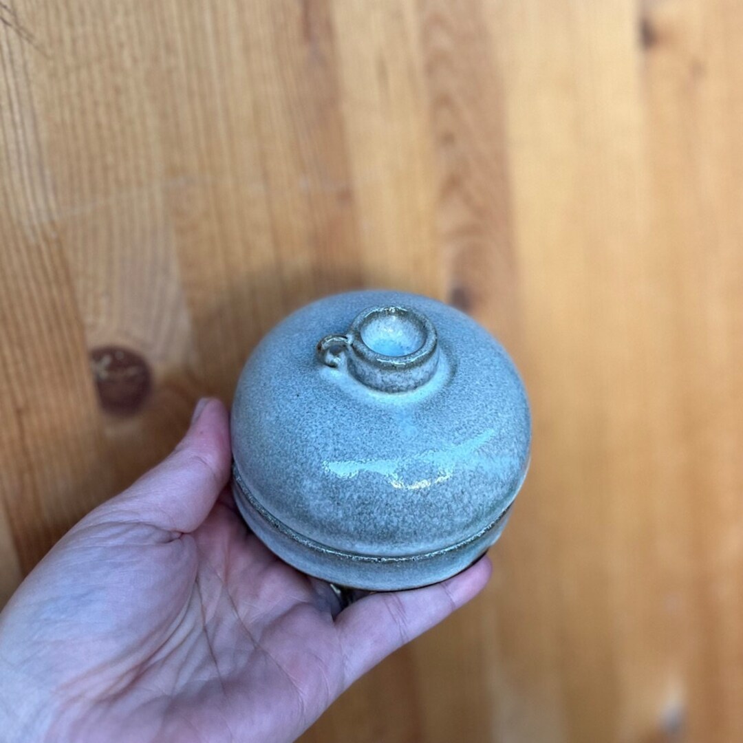 Small Jar With Miniature Coffee Cup Topper - Etsy