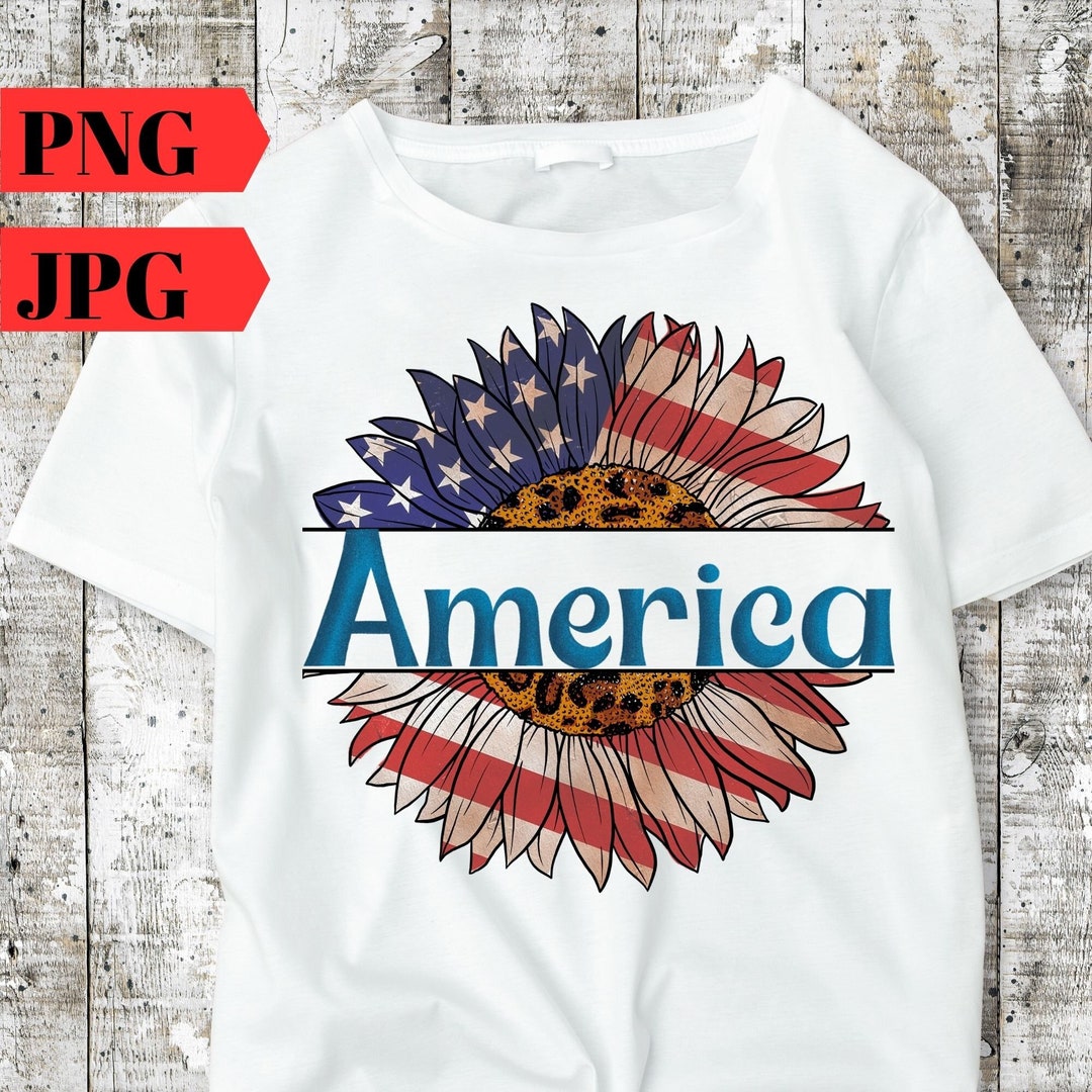 America Flag Clip Art America Written Clip Art America Png - Etsy