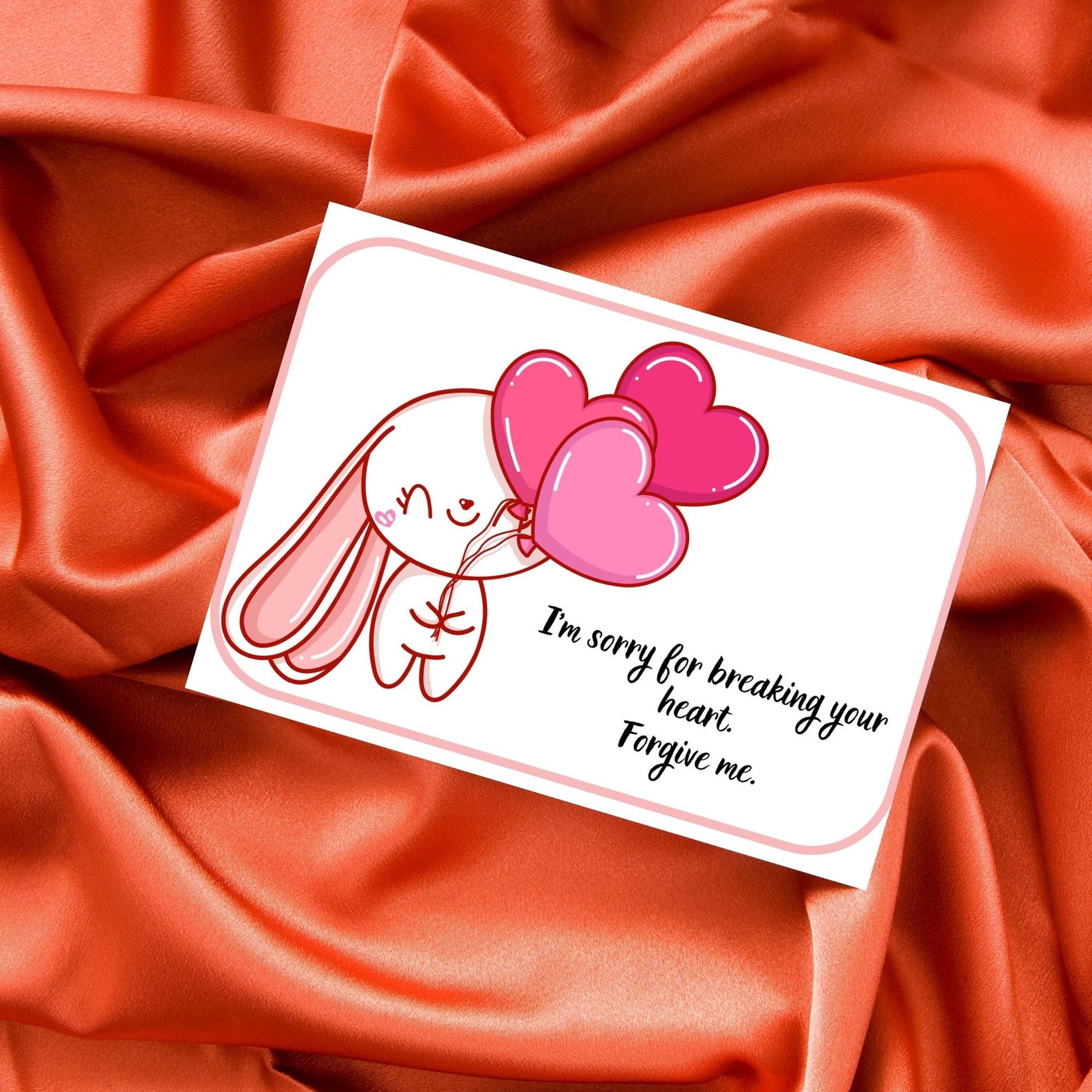 Sorry Card Apology Card Im Sorry Card Forgive Me Card Im - Etsy