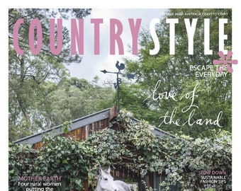 2021 SPRING Country Rustic Magazine Country Primitives - Etsy