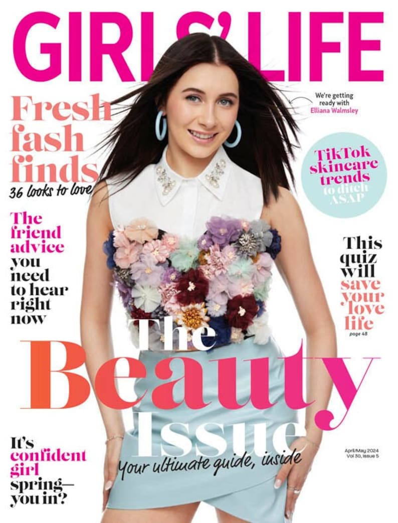 Girls’ Life Magazine – April-may 2024 - Etsy