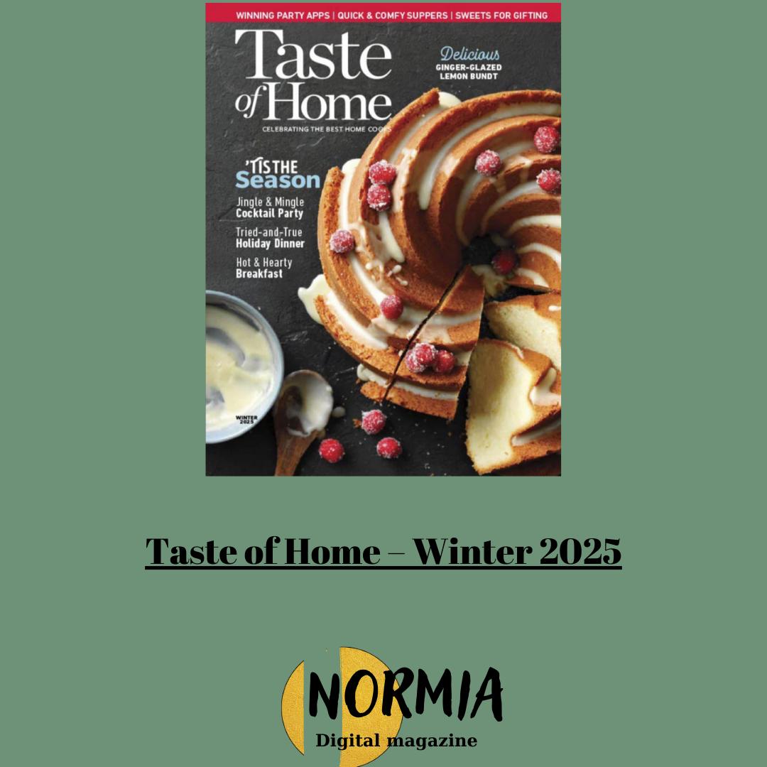 Taste of Home – Winter 2025 - Etsy